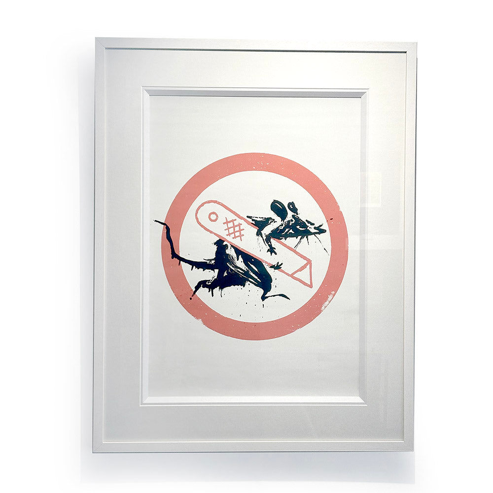 Cut and Run Rat Poster – Oink Gallery