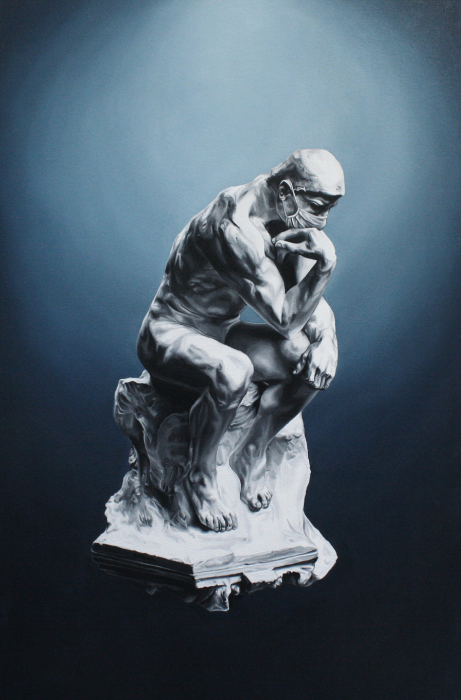 The Thinker - Print – Oink Gallery